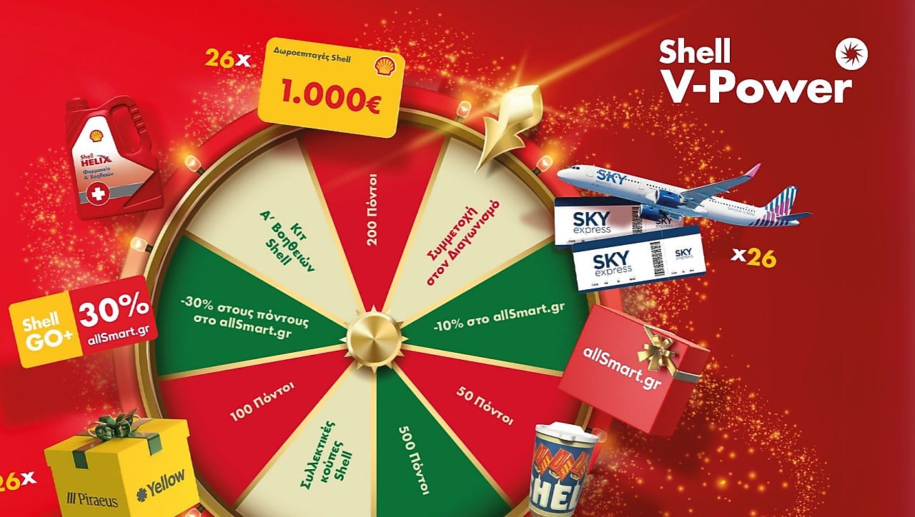 XMAS Spin to Win | Shell Hellas